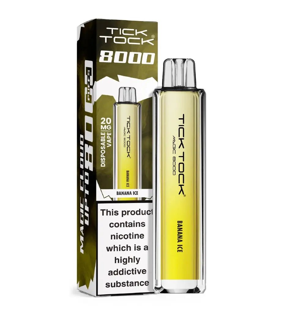 Tick Tock Magic 8000 Disposable Vape - Vapour Vape