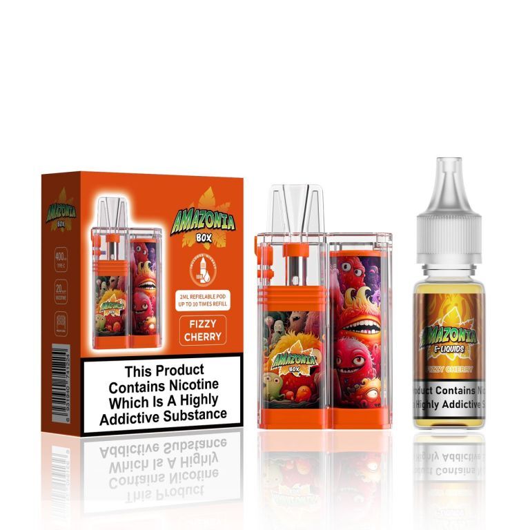 Amazonia Box 16k Puffs Refillable Vape Kit Device – Vapour Vape