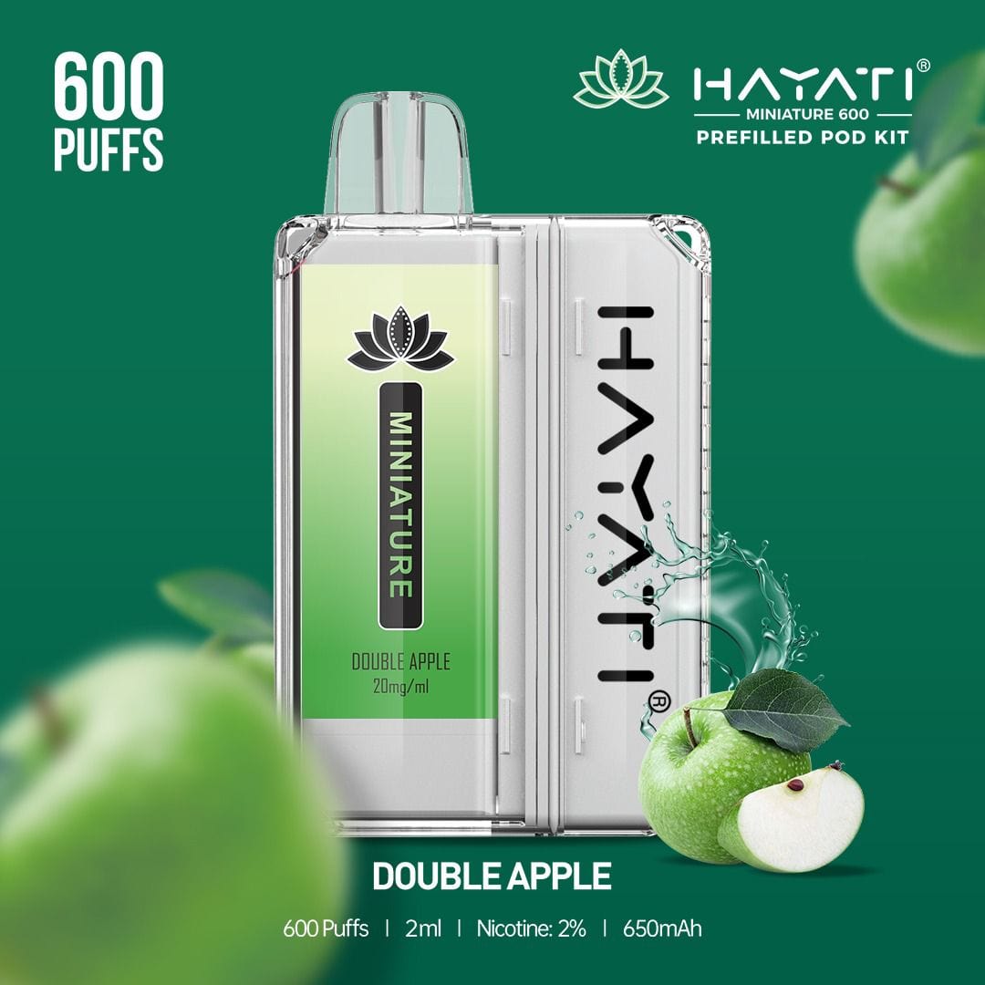 Hayati Miniature 600 Prefilled Pod Kit – Vapour Vape